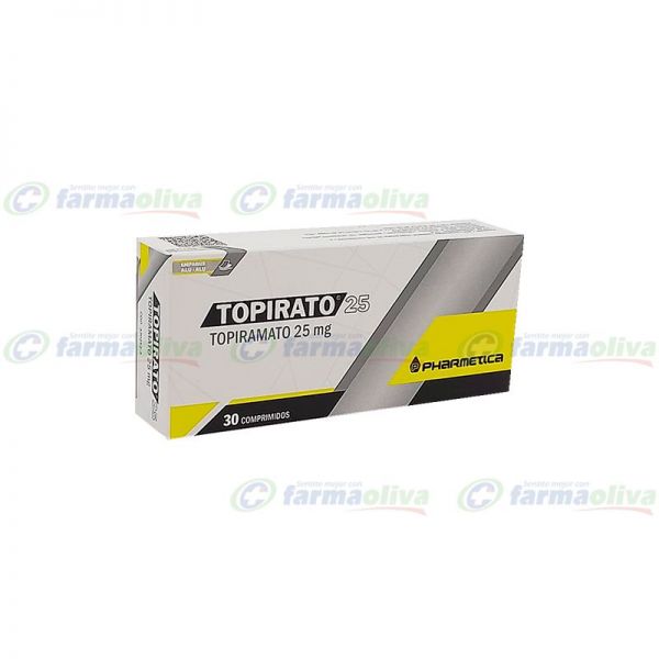 TOPIRATO 25 MG CAJA X 30 COMPRIMIDOS