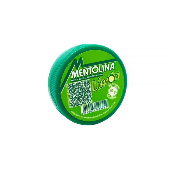 MENTOLINA LIMON POTE X 10 GRAMOS (25)